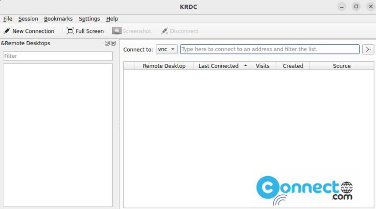 KRDC Remote Desktop Client – Connect to Another Computer | CONNECTwww.com