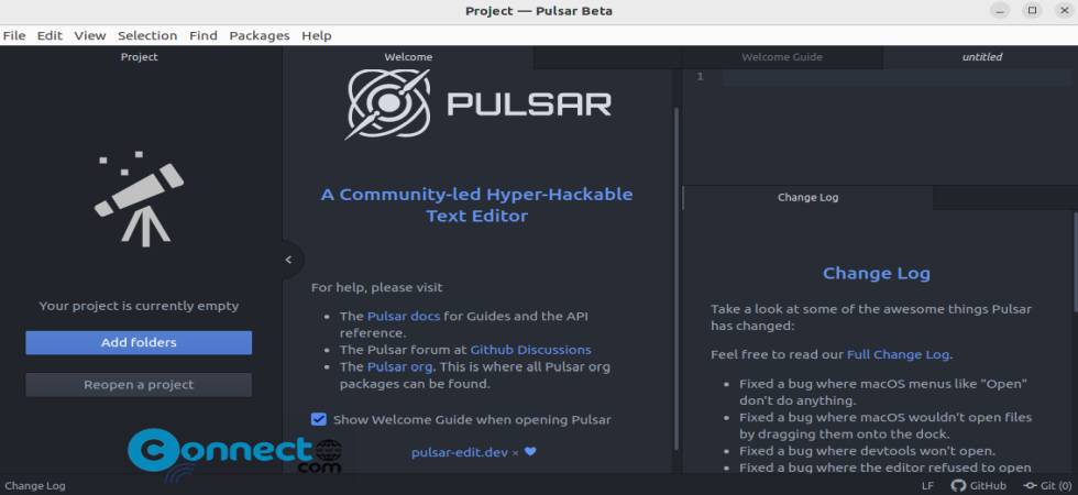 Pulsar Hackable Text Editor | CONNECTwww.com Pulsar Hackable Text Editor | CONNECTwww.com