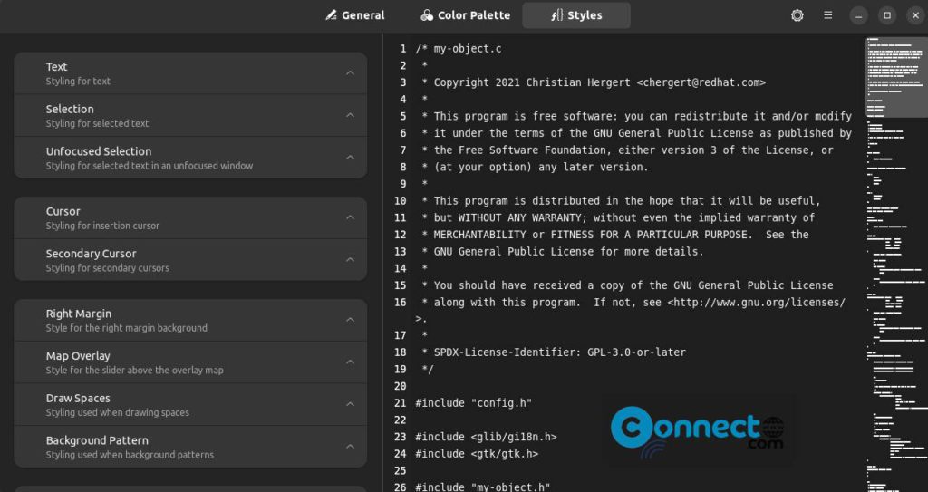 Schemes – Design style schemes for GtkSourceView | CONNECTwww.com