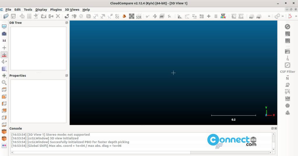 CloudCompare 3D Point Cloud Mesh Processing Application | CONNECTwww.com