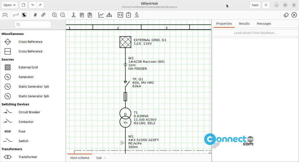 GElectrical Electrical Distribution Network Design Software | CONNECTwww.com