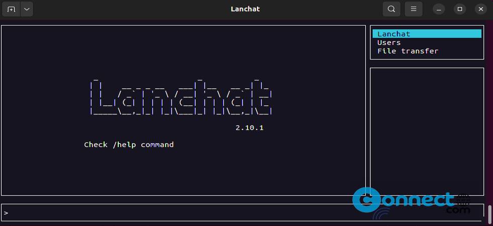 Lanchat – LAN File Transfer and Chat Application | CONNECTwww.com
