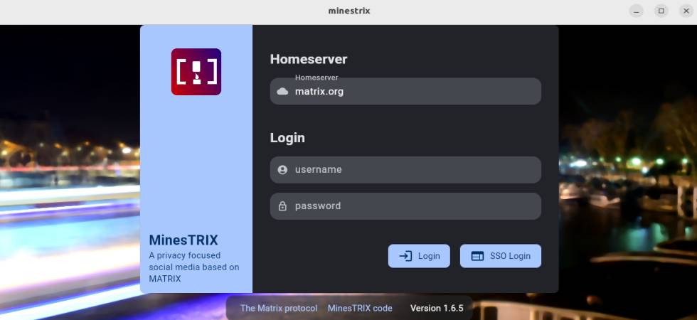 MinesTRIX Privacy Focused Matrix Client App | CONNECTwww.com