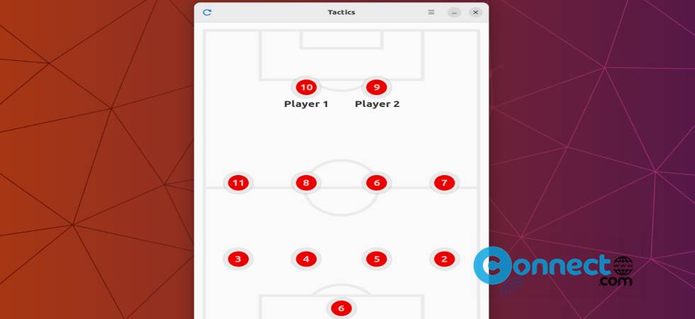 Build Your Soccer Football Lineup with Tactics app | CONNECTwww.com