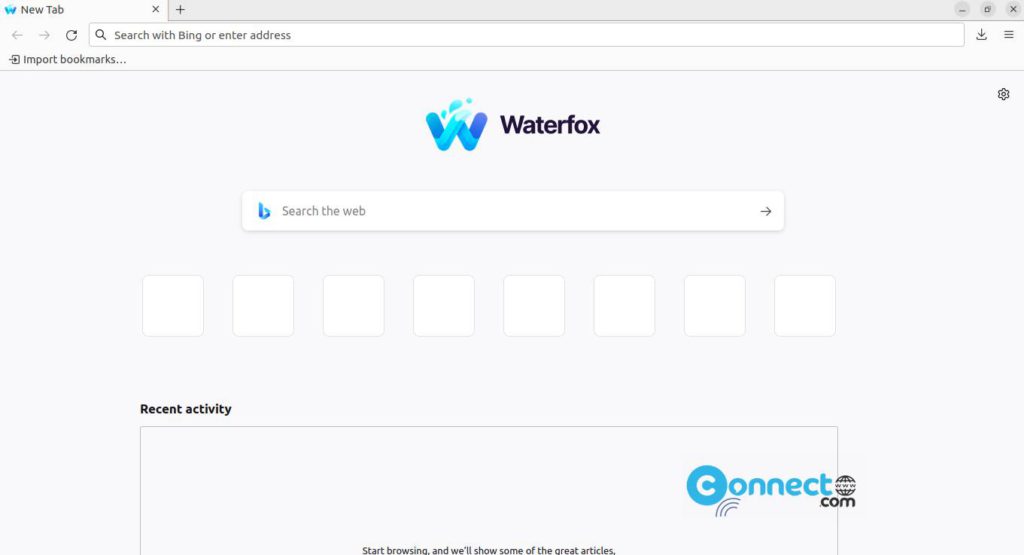 Waterfox Web Browser | CONNECTwww.com