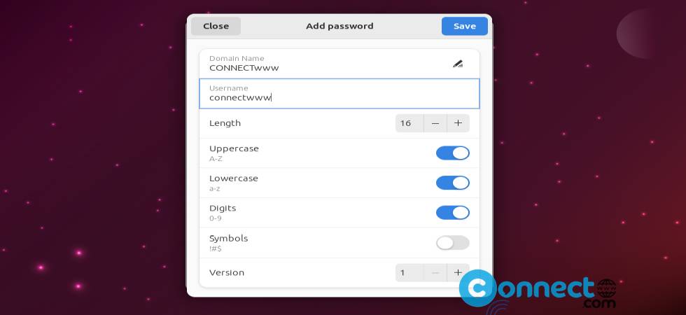 Master Key Password Manager Application
