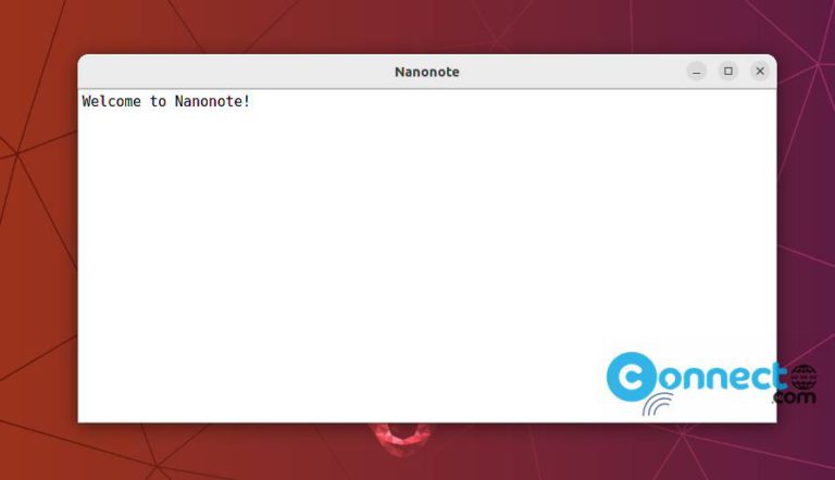 Nanonote Minimalist Note Taking Application CONNECTwww