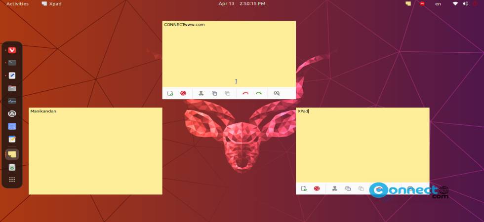 Xpad Sticky Notes | CONNECTwww.com