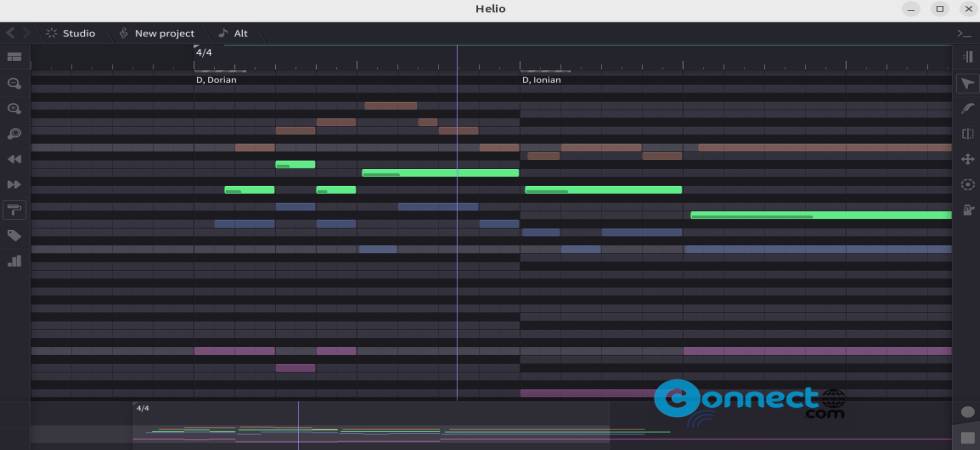 Helio Workstation Music Composition Software | CONNECTwww.com