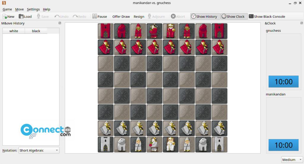 KNights Chess Game | CONNECTwww.com