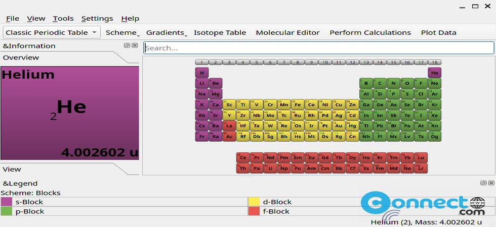 Kalzium Periodic Table Software | CONNECTwww.com Kalzium Periodic Table Software | CONNECTwww.com