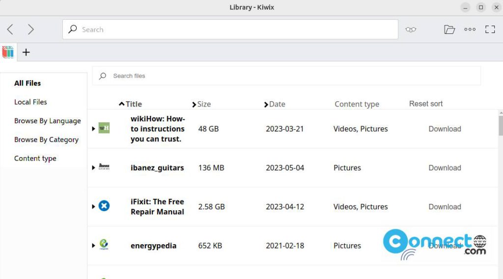 Kiwix Offline Viewer – Store Educational Contents on your Computer ...