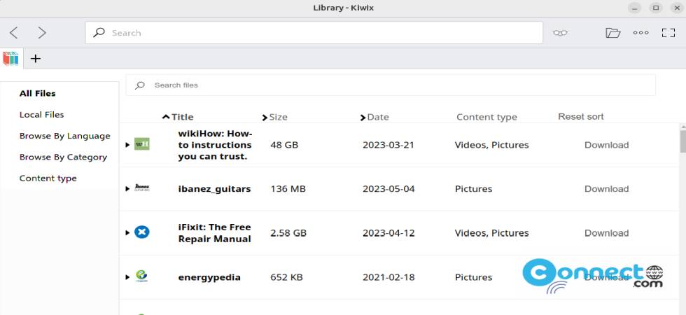 Kiwix Offline Viewer – Store Educational Contents on your Computer ...