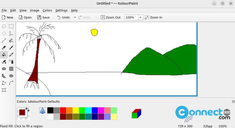 KolourPaint Painting Software | CONNECTwww.com