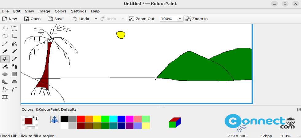 KolourPaint Painting Software | CONNECTwww.com