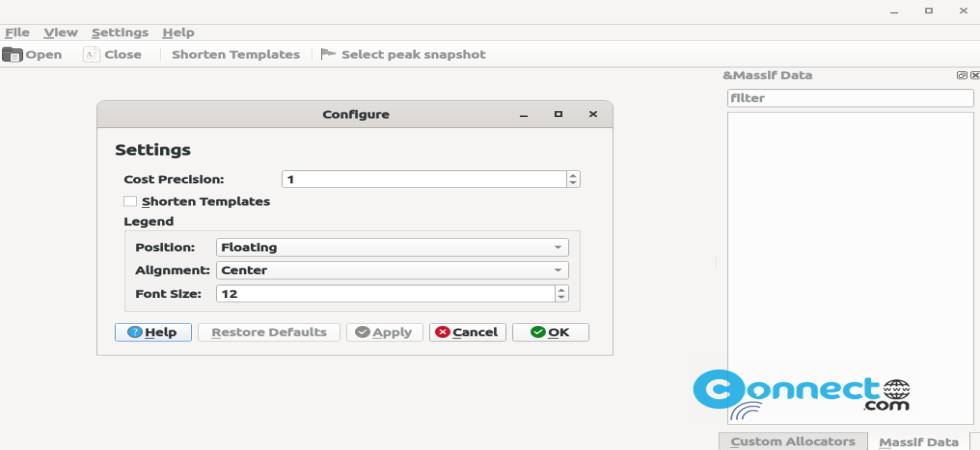 Massif Visualizer Software