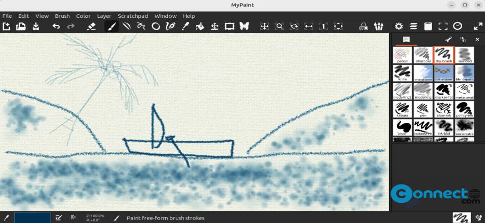 MyPaint Graphics Application for Digital Painters | CONNECTwww.com