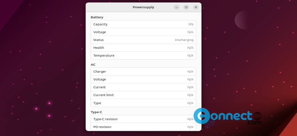 Powersupply Linux Power Subsystem Debugger | CONNECTwww.com