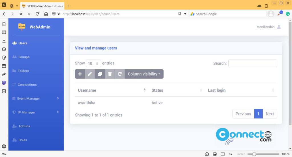 How to Install and Setup SFTPGo SFTP Server on Ubuntu | CONNECTwww.com