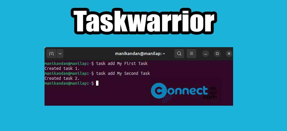 Taskwarrior Command line Todo List Manager | CONNECTwww.com Taskwarrior Command line Todo List Manager | CONNECTwww.com