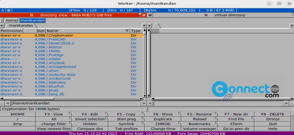 Worker File Manager | CONNECTwww.com