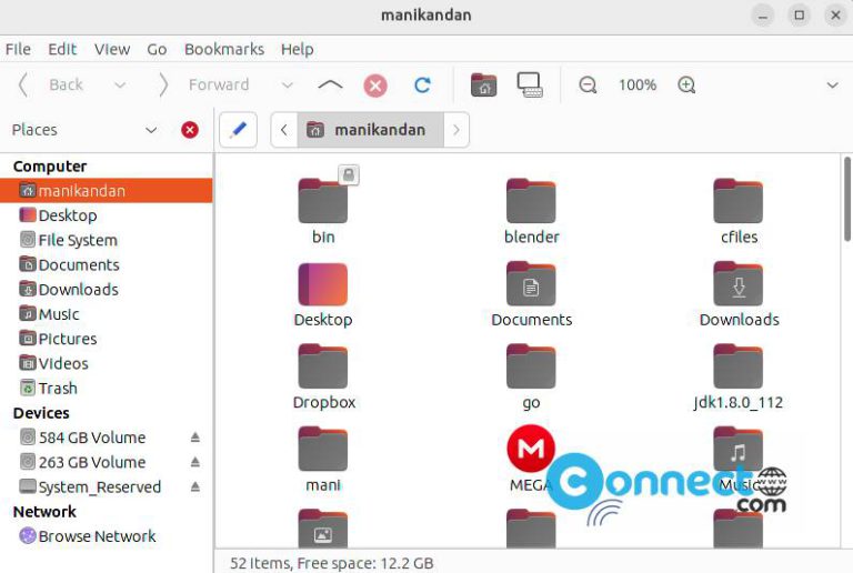 Caja File Manager Application | CONNECTwww.com