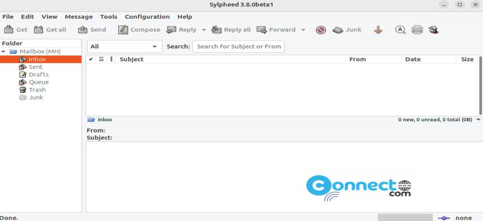 Sylpheed Email Client Software | CONNECTwww.com
