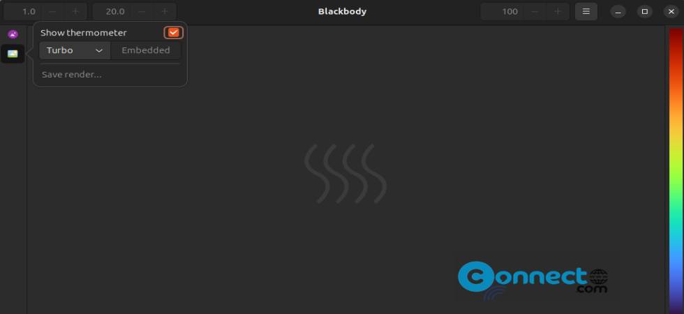 Blackbody Thermogram Viewer | CONNECTwww.com