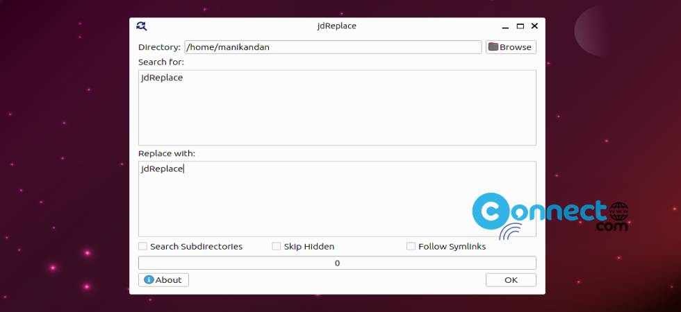 jdReplace Mass Search Replace Tool | CONNECTwww.com