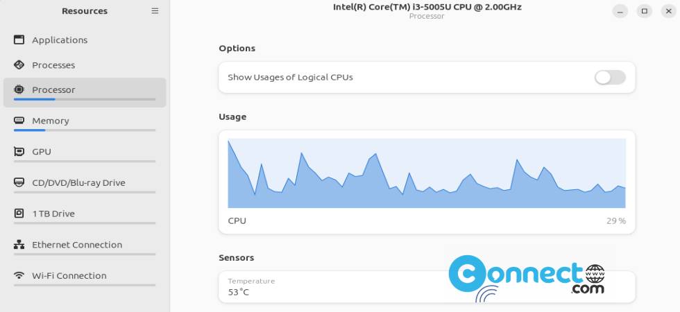 Monitor System Resources and Processes with Resources Application ...