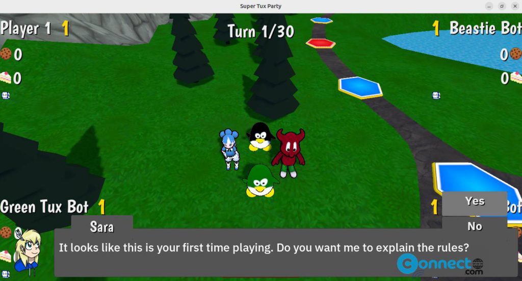 Super Tux Party Game | CONNECTwww.com