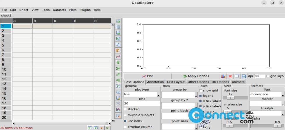 Plotting And Analyzing Tabulated Data With Dataexplore App 
