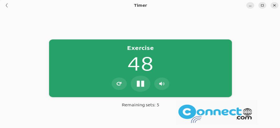 Exercise Timer Interval Training App | CONNECTwww.com