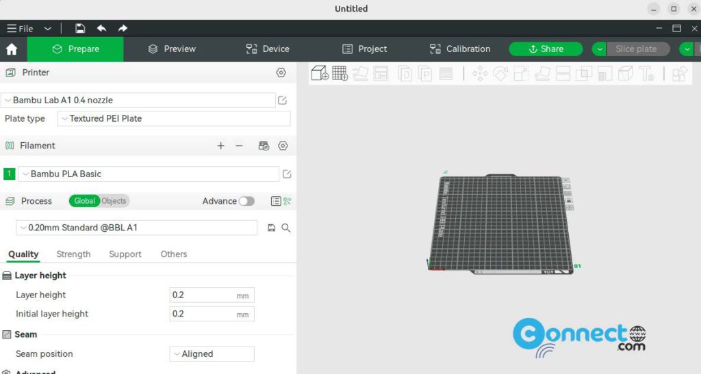 Bambu Studio 3D Printing Slicing Software | CONNECTwww.com