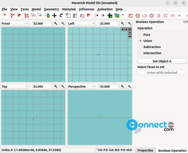 Maverick Model 3D Editor | CONNECTwww.com