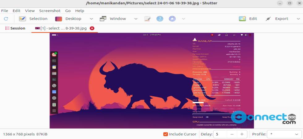 How to Install Shutter Screenshot Software on Ubuntu [Wayland Support] | CONNECTwww.com