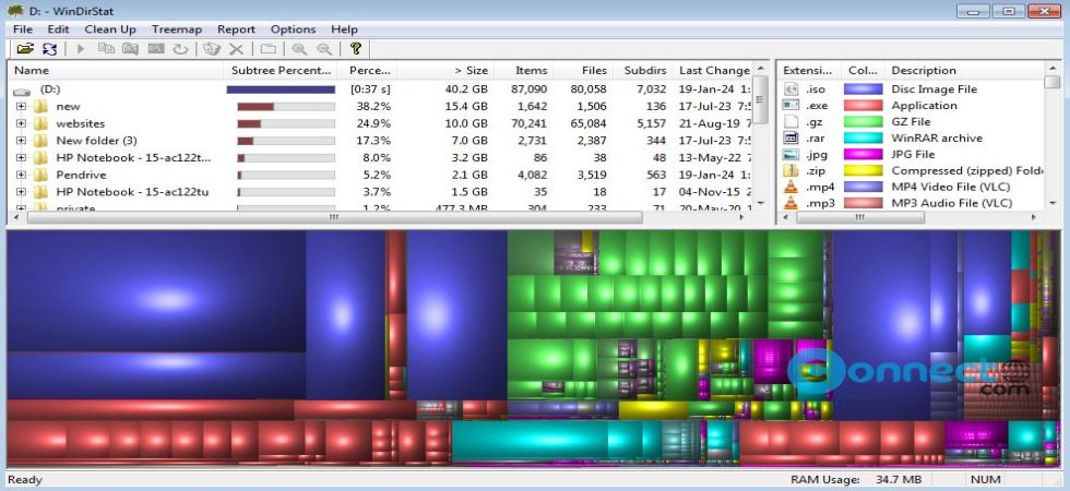 WinDirStat Visual Disk Usage & Cleanup | CONNECTwww.com