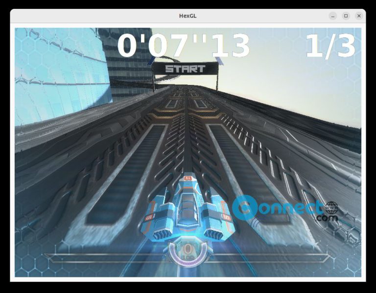 HexGL Space Racing Game | CONNECTwww.com