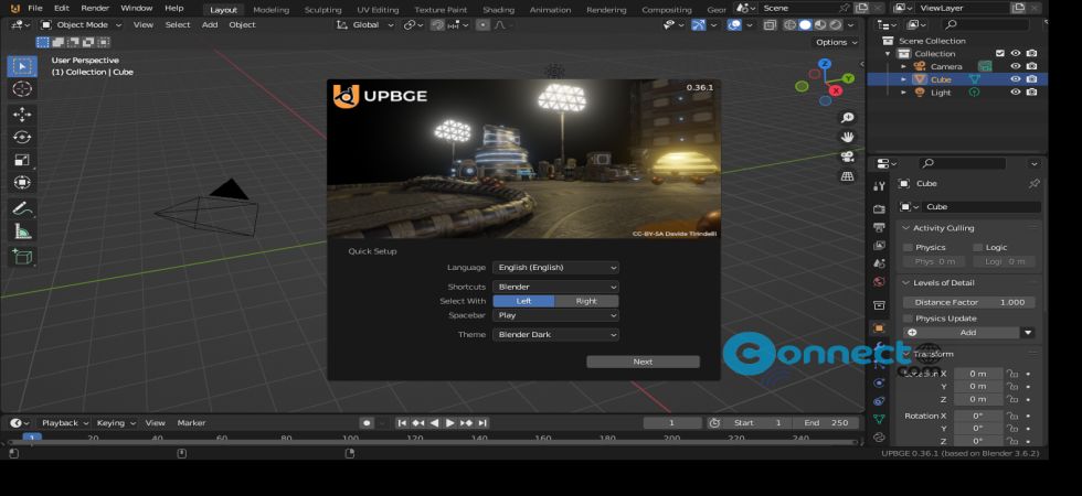 UPBGE Open Source 3D Game Engine | CONNECTwww.com