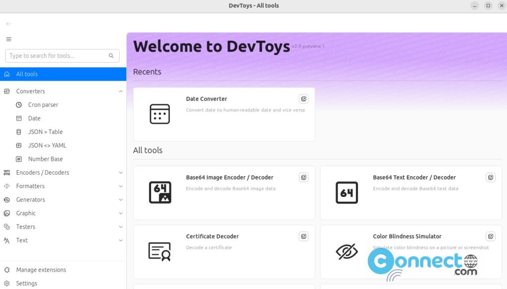How to Install DevToys on Ubuntu Linux | CONNECTwww.com