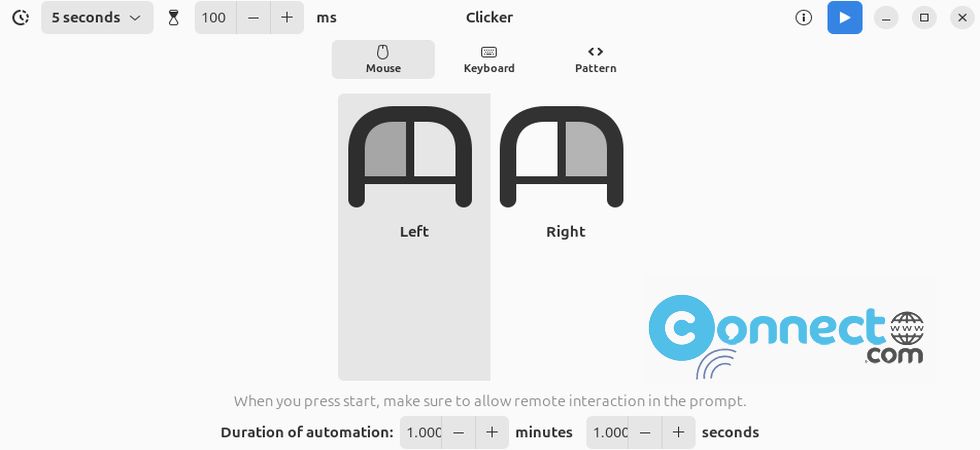 How to Auto Click Mouse and Key using Clicker App | CONNECTwww.com