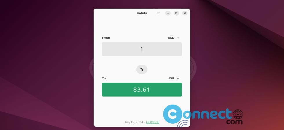 How to Convert Between Currencies in Linux Using Valuta | CONNECTwww.com