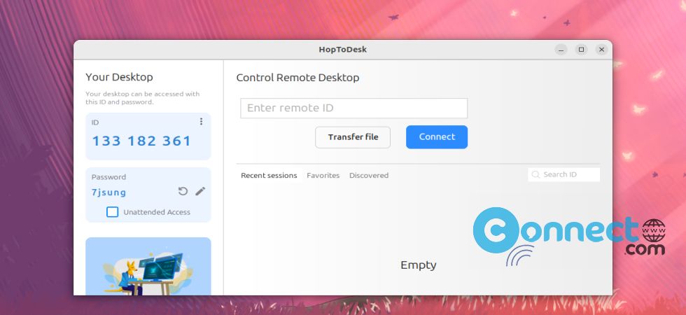 How to Install HopToDesk Remote Desktop App on Ubuntu | CONNECTwww.com