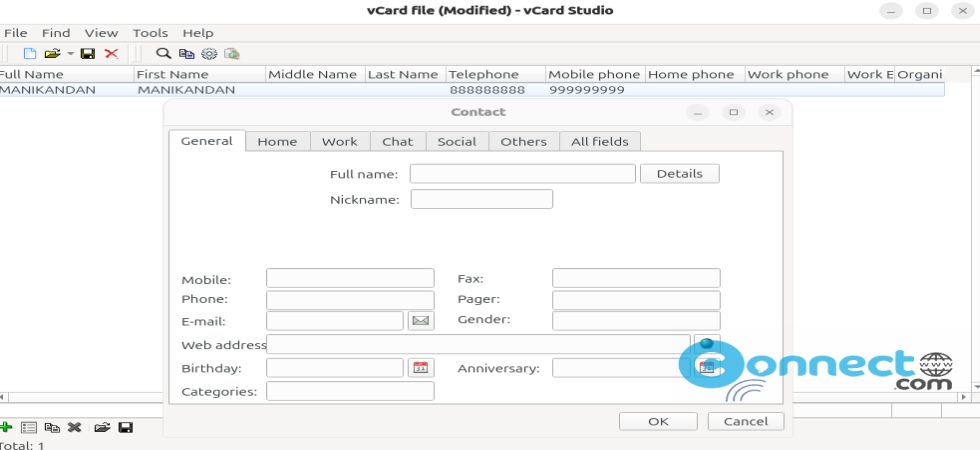 How to Install vCard Studio Contact Management Application | CONNECTwww.com
